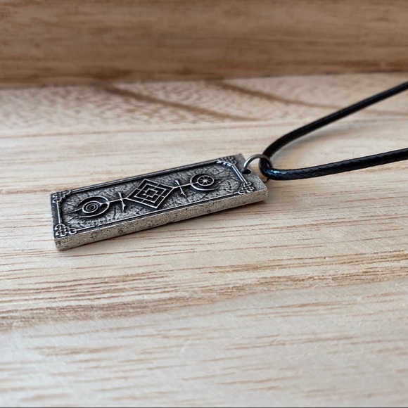 Accessories | Antiqued Silver Tree Of Life Sacred Symbols Amulet | Poshmark